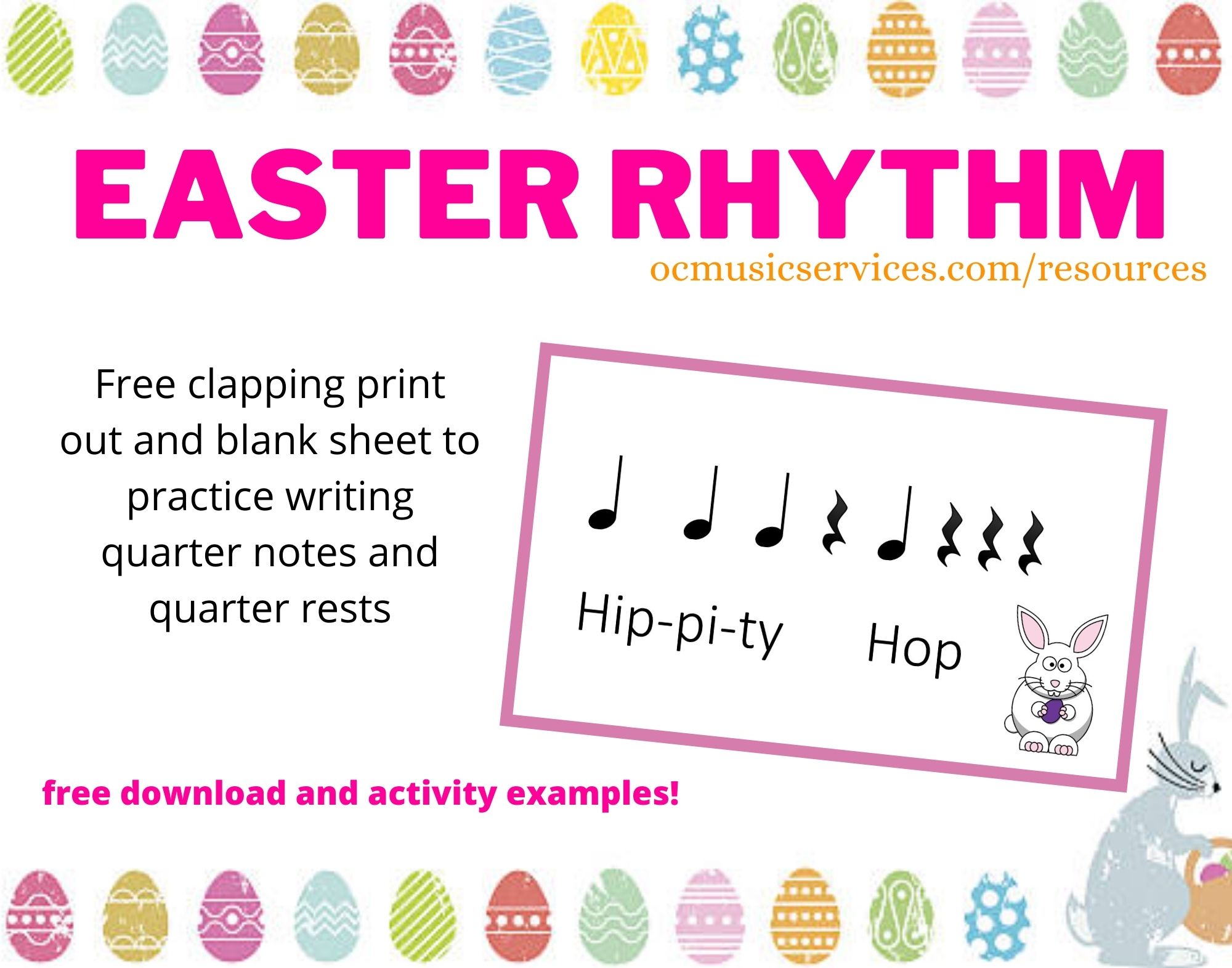 Easter Favorite: Counting and Rhythm - OC Music Services